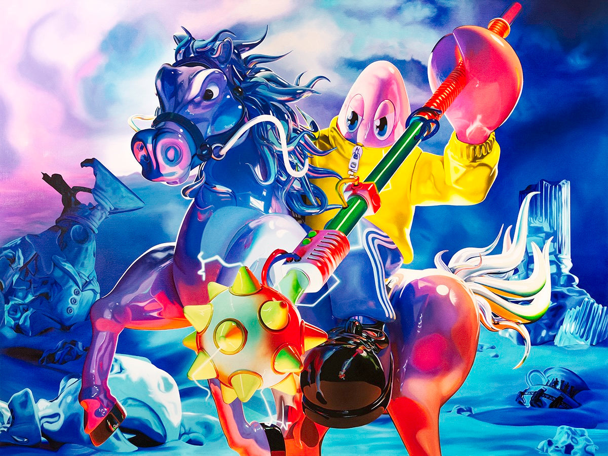 Battle Scene Figure XXIX (from The Lobstar Planet) | Whitestone Gallery