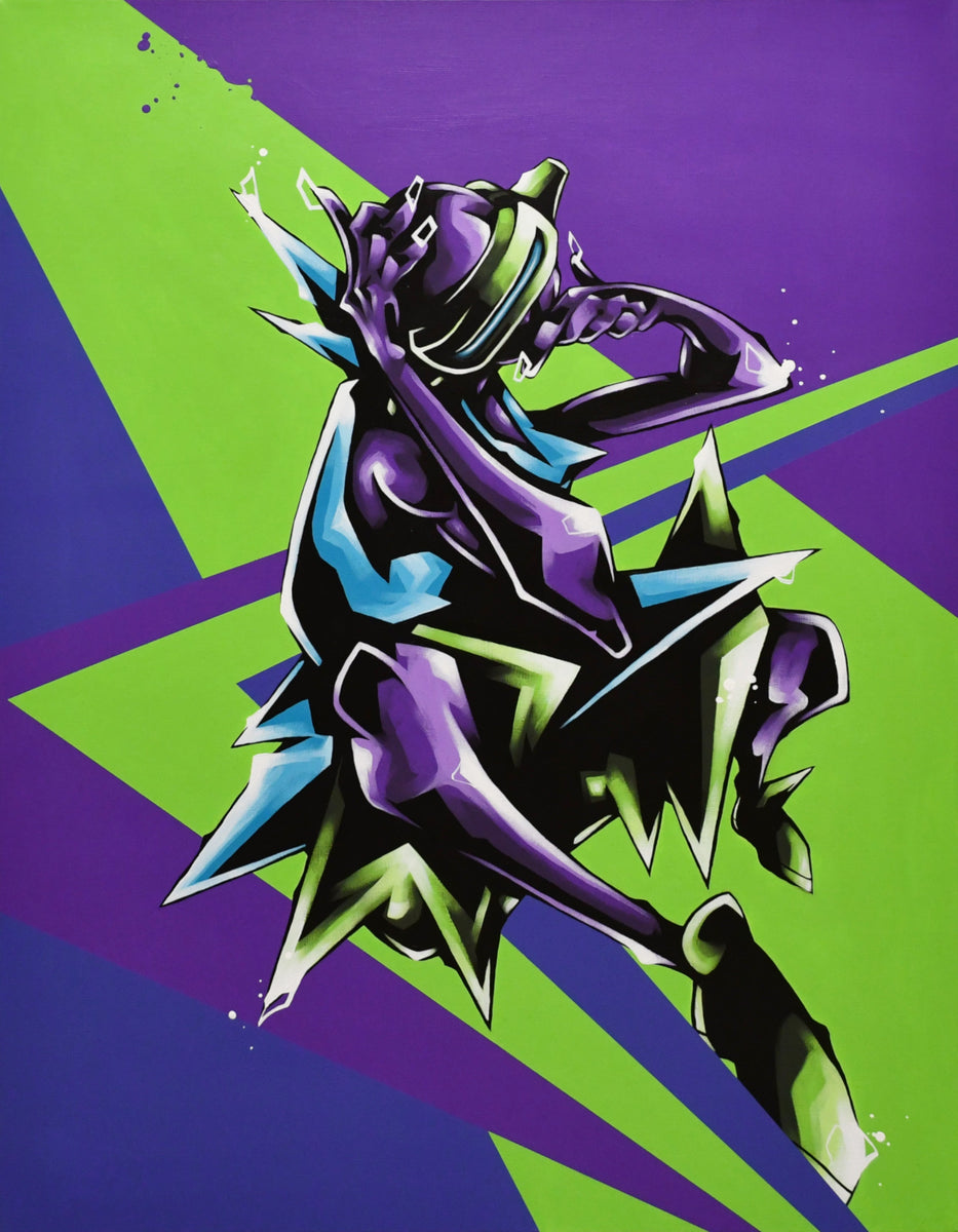 BORDER PURPLE GREEN | Whitestone Gallery